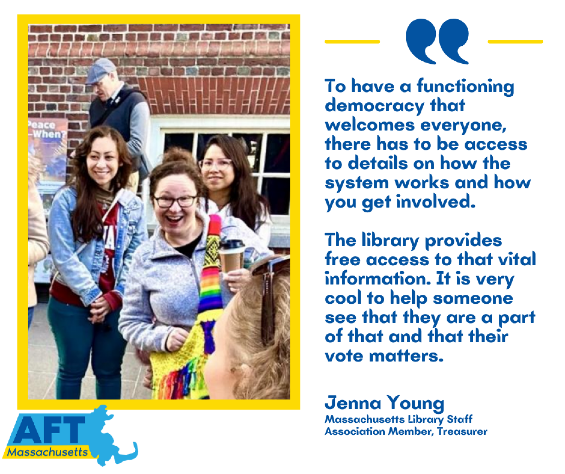 AFT Voices: Jenna Young knows the true value of libraries | AFT ...