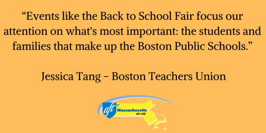 BTU Members Host Back To School Fair for Public School Families | AFT ...